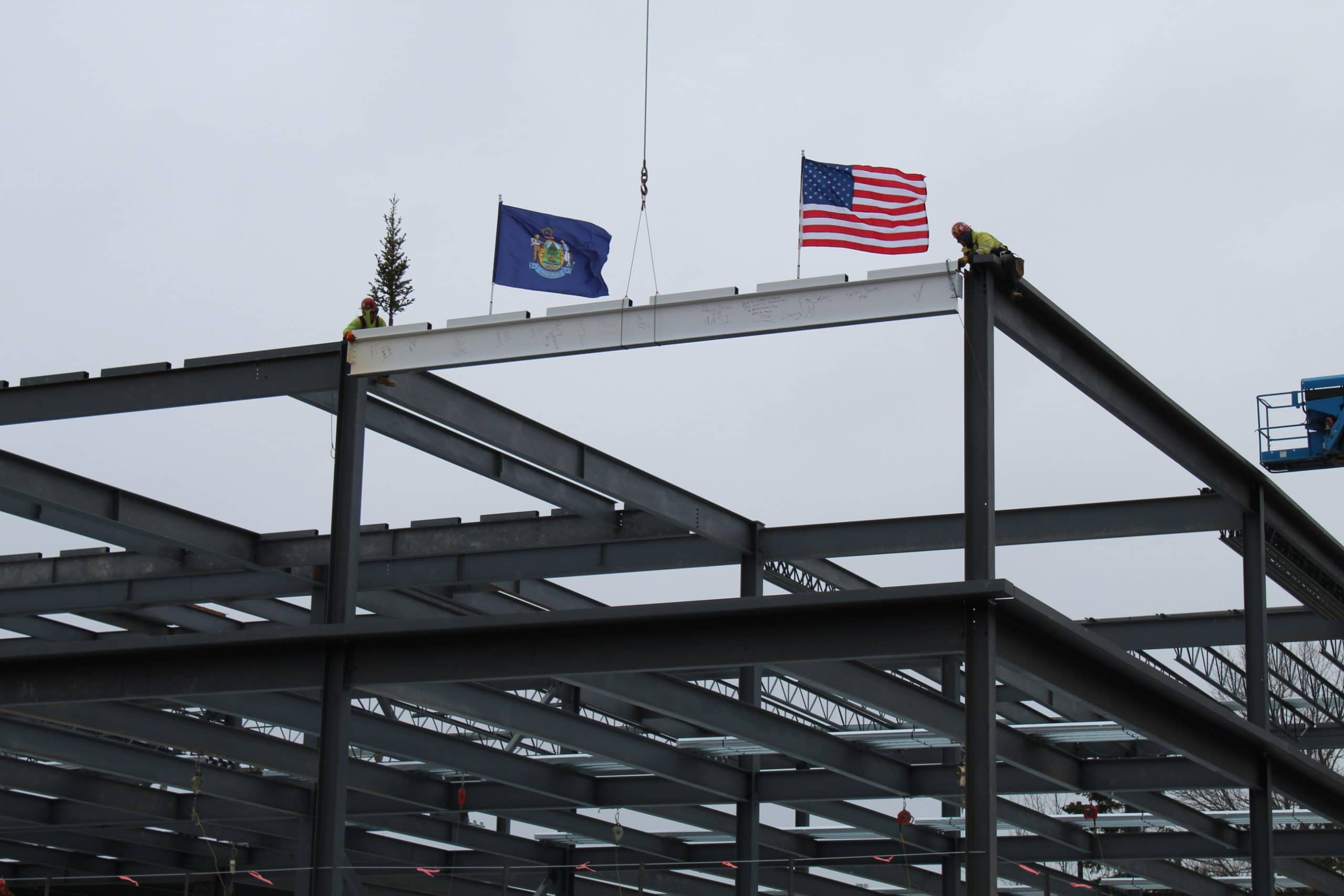 Final Steel Beam Placed On New DHHS Building | High-Profile Monthly