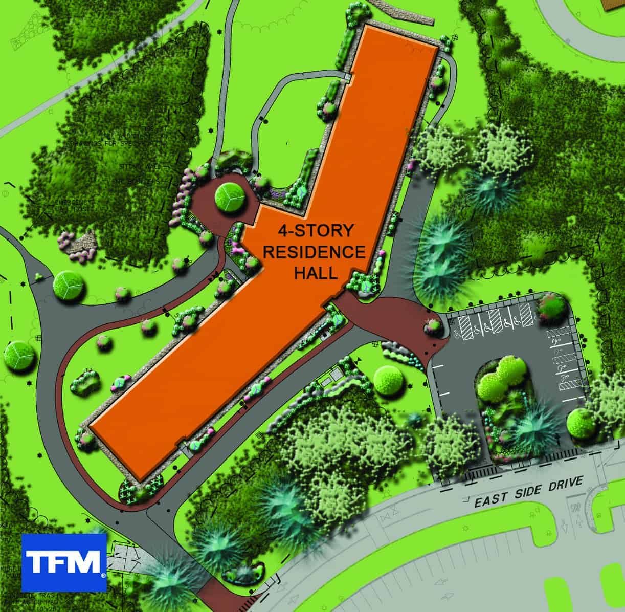 TFMoran Provides Civil/Site Design for SNHU’s Monadnock Hall | High ...