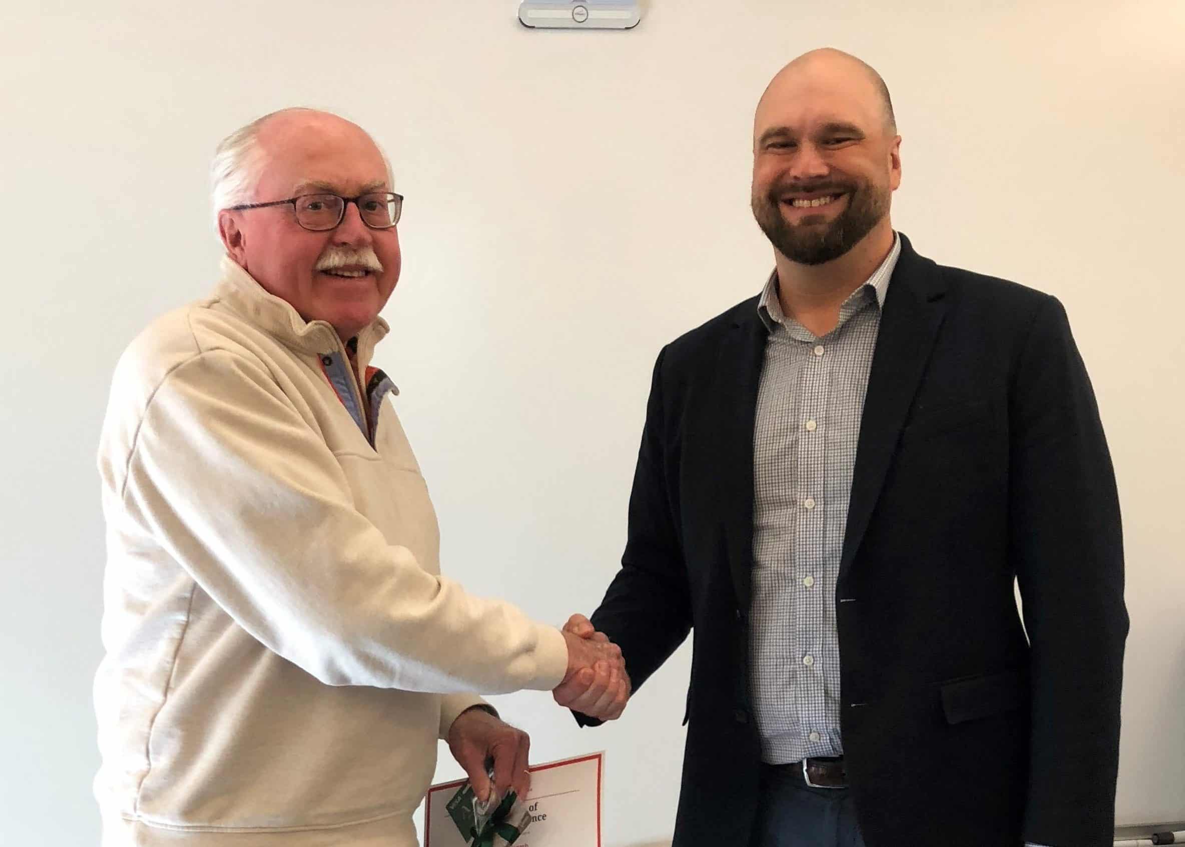 Jewett Presents Safety Awards | High-Profile Monthly