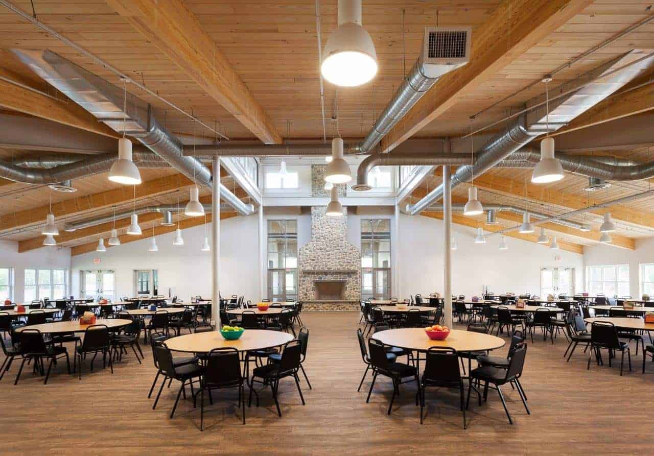 Work at YMCA Dining Hall Complete | High-Profile Monthly