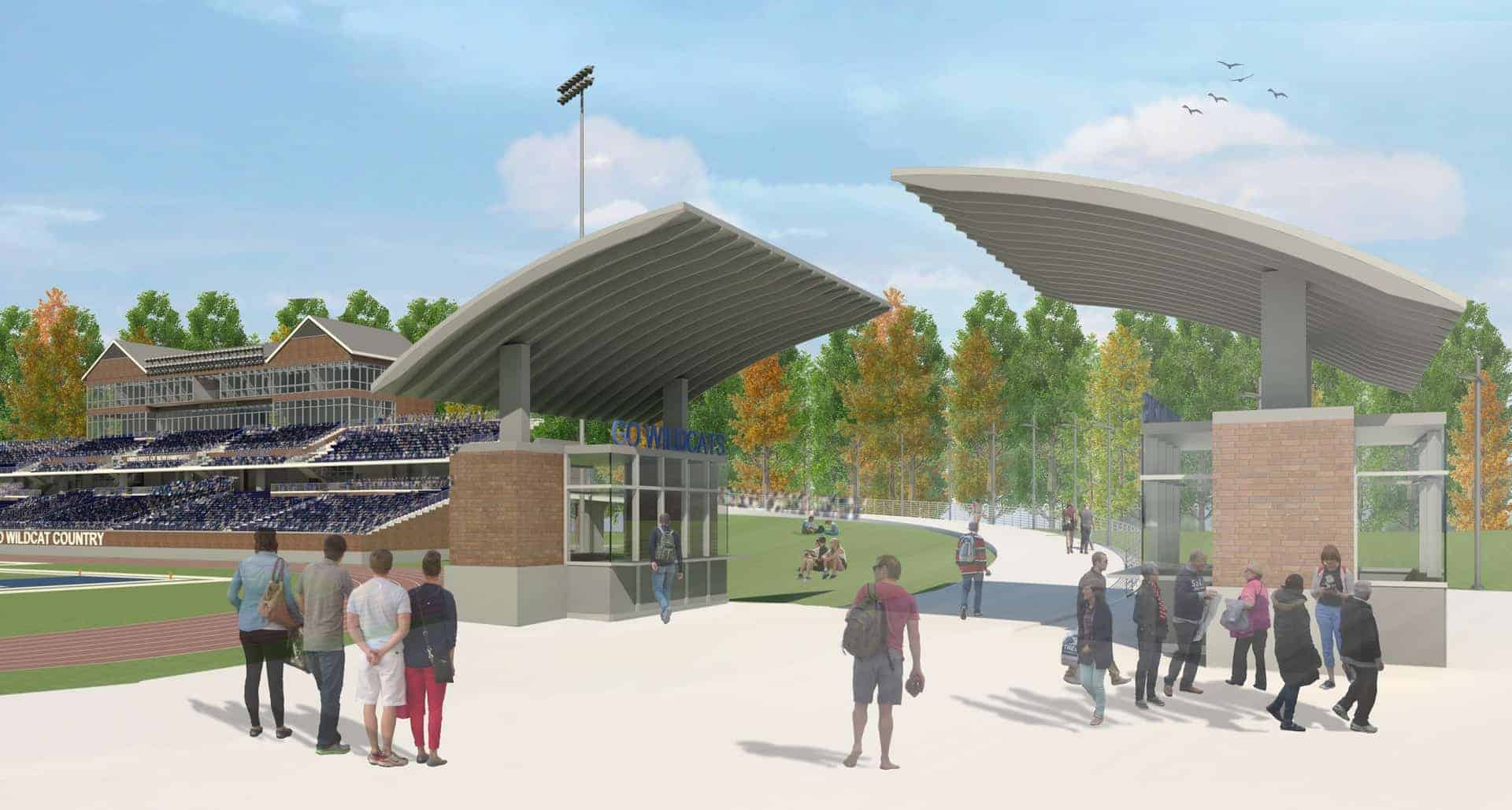 UNH to Build New Stadium | High-Profile Monthly