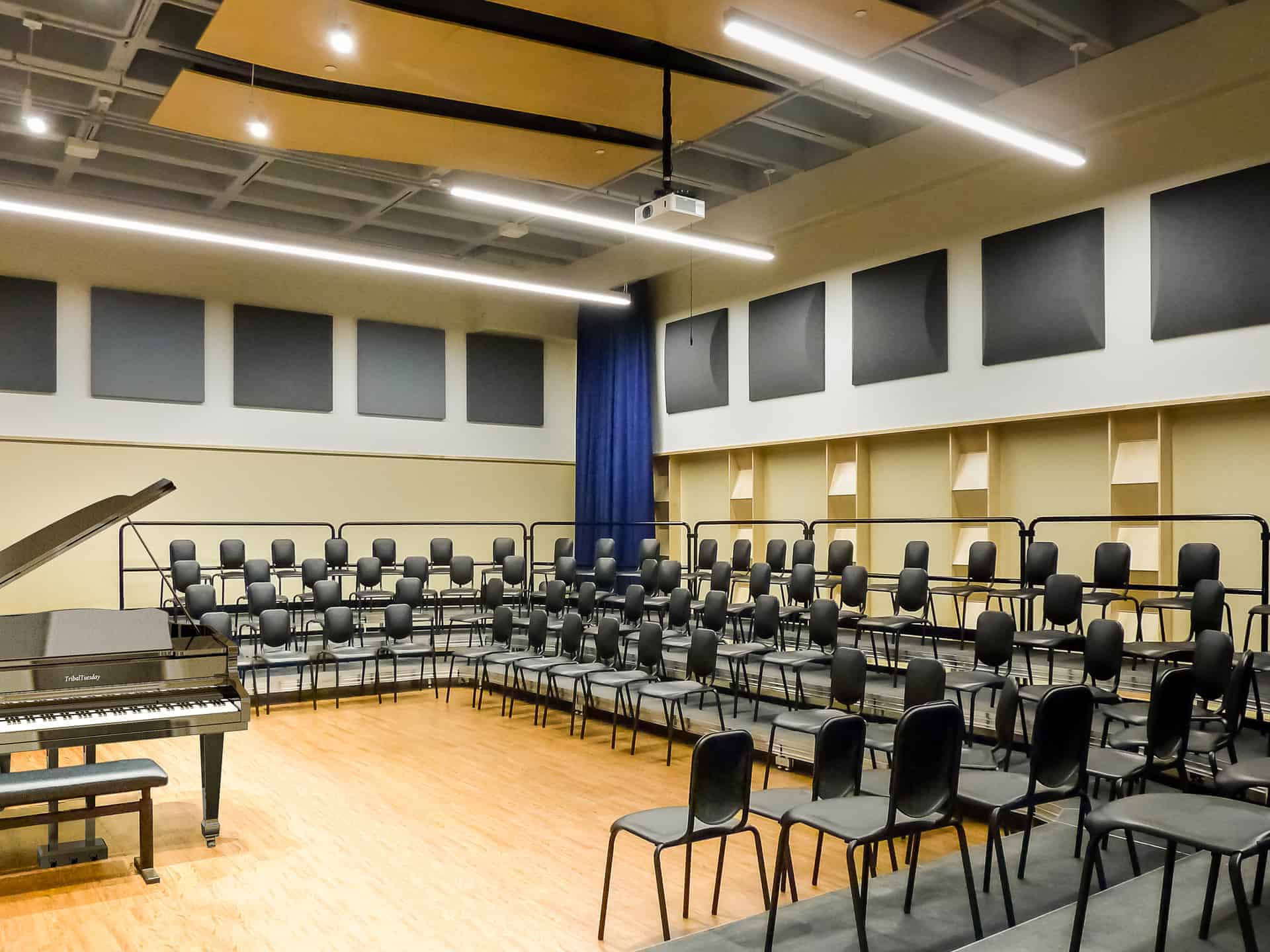 Wilson Butler Designs U of NY Music Room | High-Profile Monthly