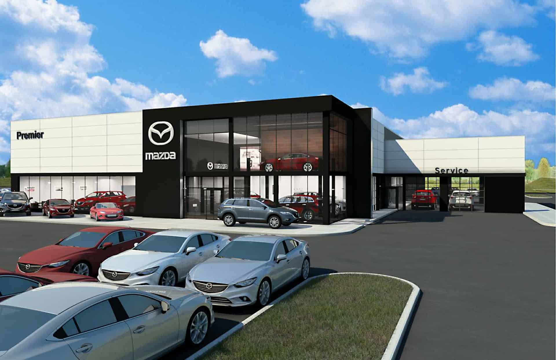 Jewett Begins Construction at Premier Mazda | High-Profile Monthly