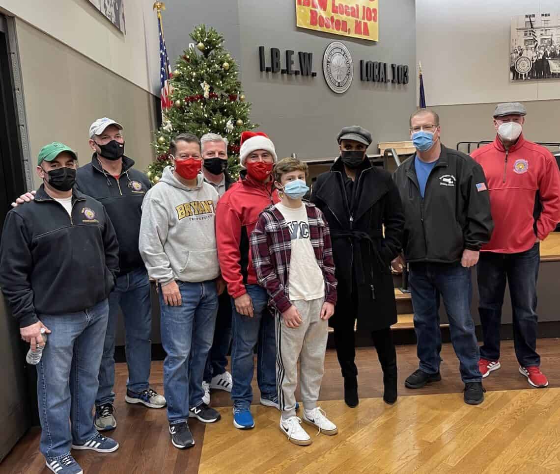 IBEW Local 103 Donates Toys to Local Families | High-Profile Monthly