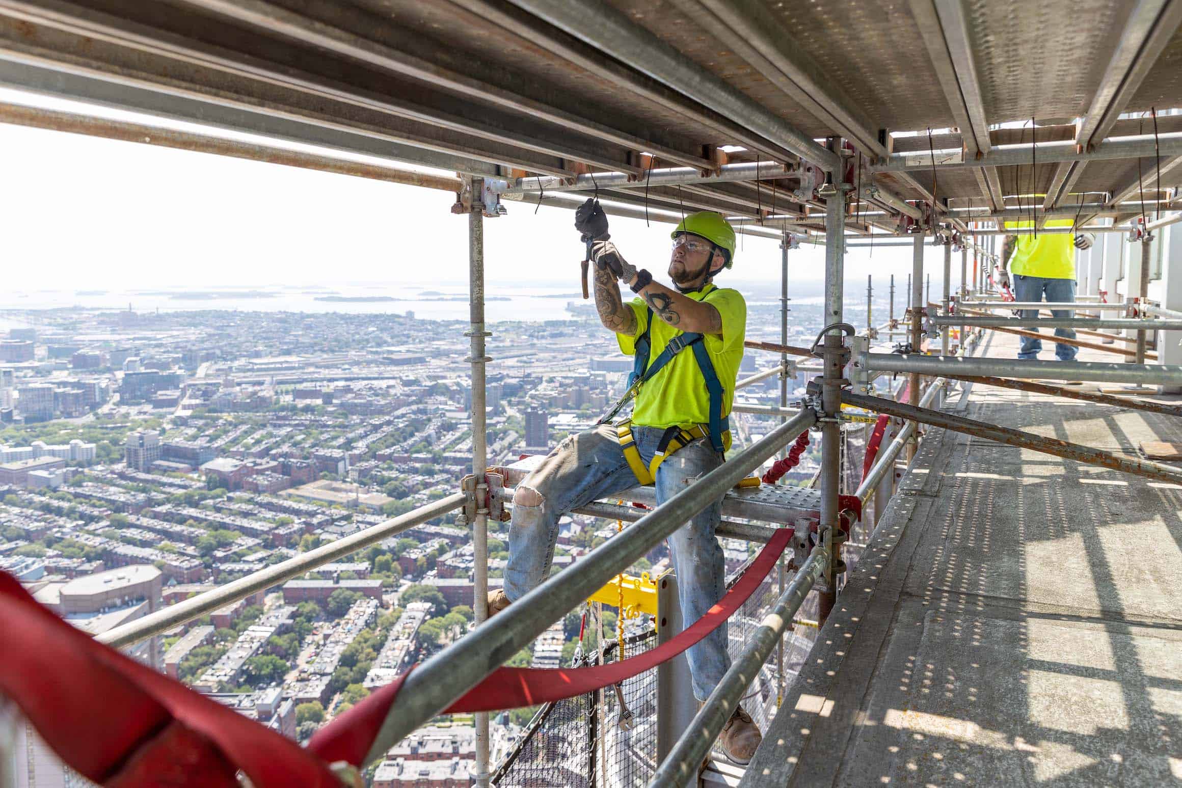 Marr Scaffolds the Top of the Pru | High-Profile Monthly