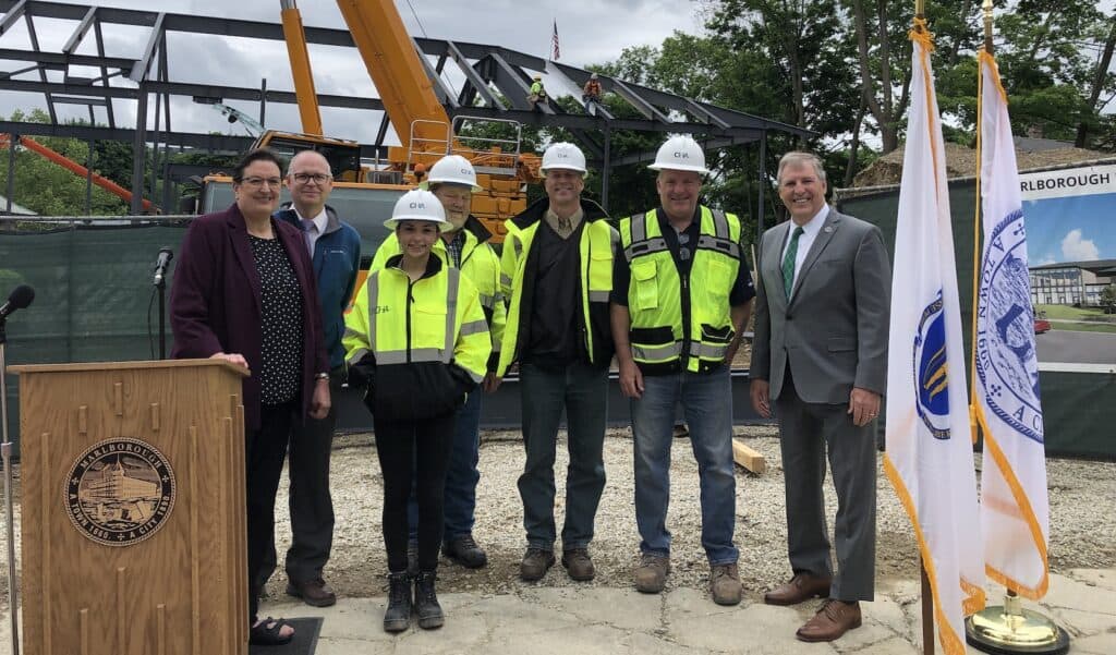 Marlborough Public Library Tops Off | High-Profile Monthly
