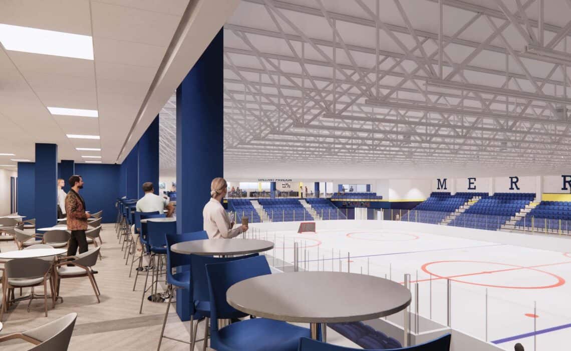 Merrimack College Celebrates Major Investment in Ice Rink Renovations ...