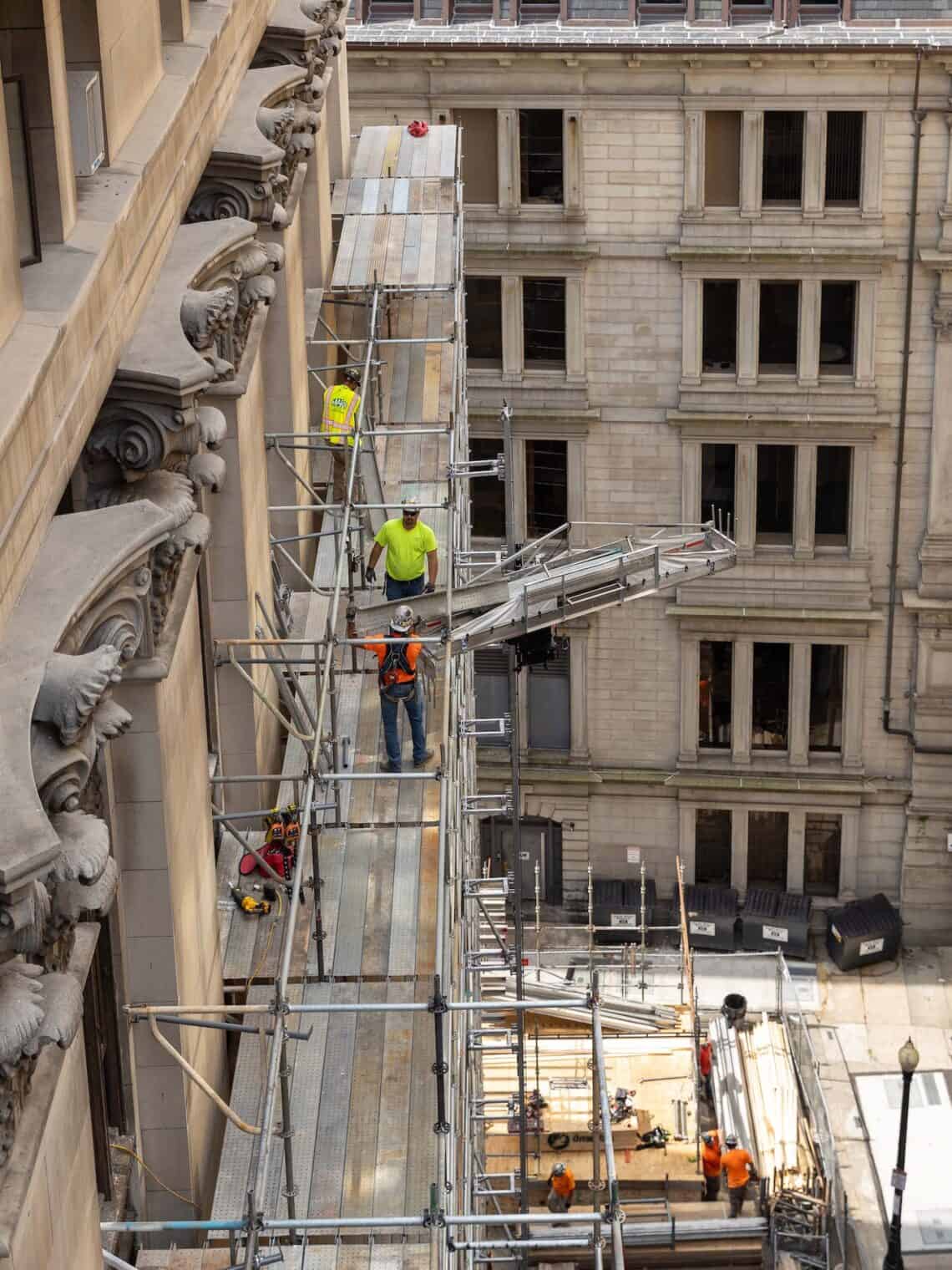 Marr Scaffolds Boston’s Historic 26 Court Street Building | High ...