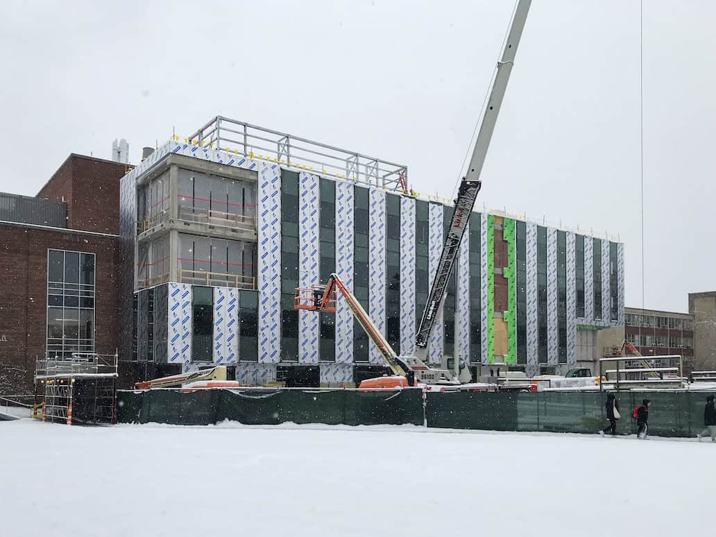 Cornell University Well Underway on Addition to Thurston Hall | High ...
