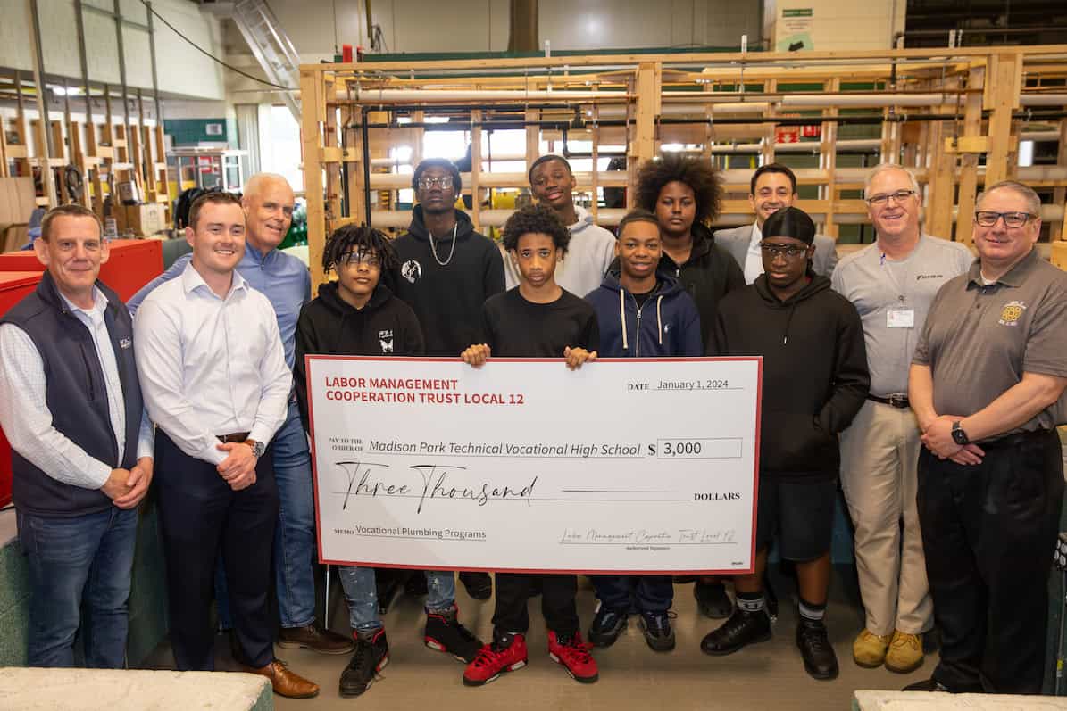 Plumbers Local 12, Greater Boston PCA Support HS Vocational Programs ...