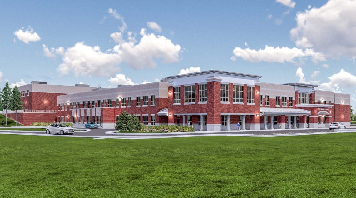 Fontaine Bros. Celebrates Topping Off of New Middle School in Holyoke ...
