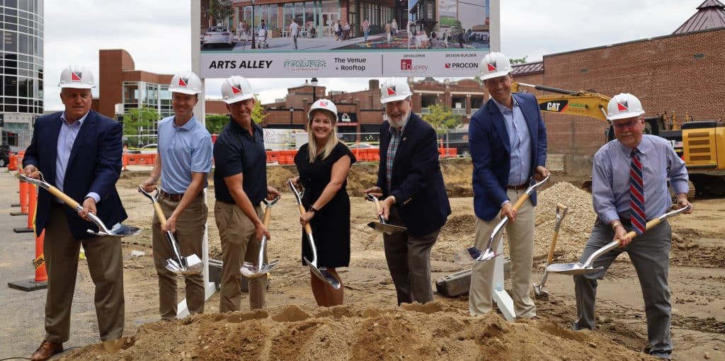 PROCON Celebrates Groundbreaking for 'Arts Alley' Development | High ...