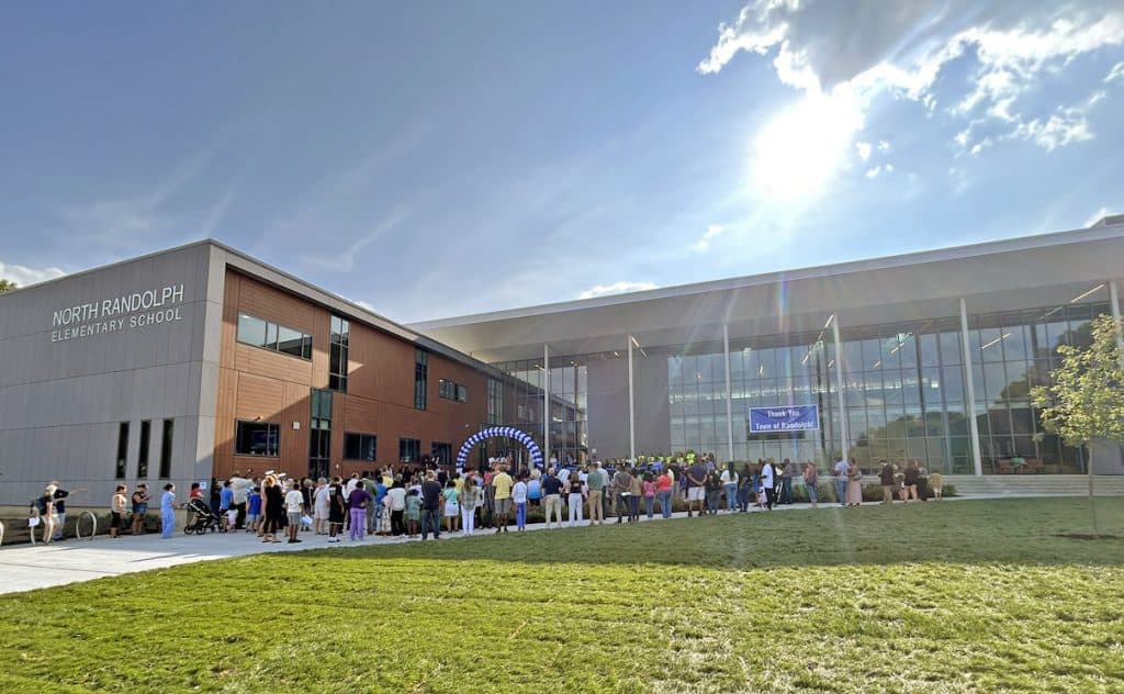 North Randolph Elementary School Opens with Sustainable Design