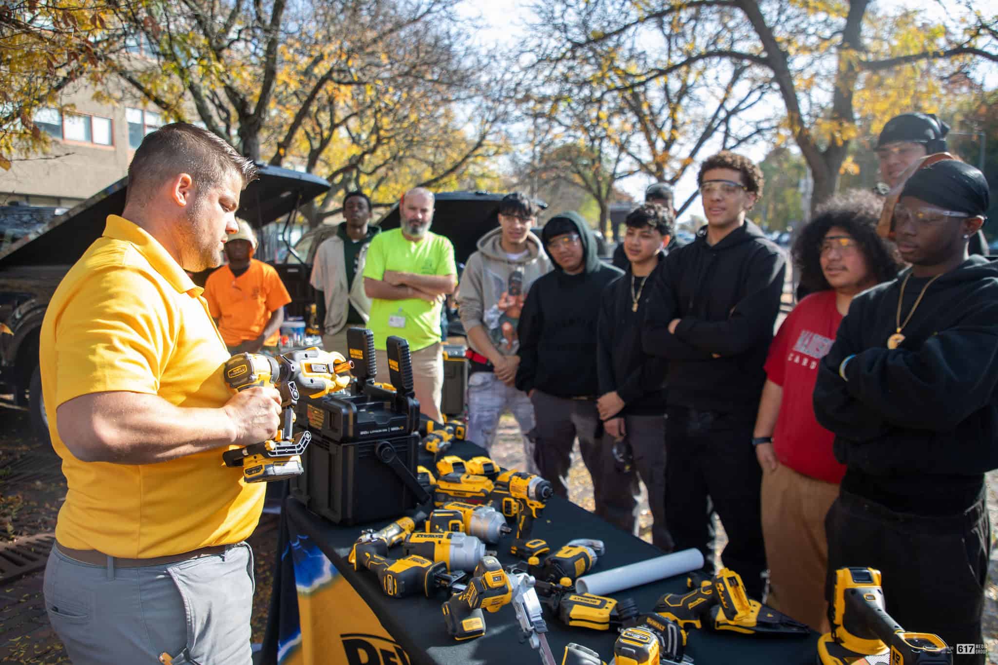 Dewalt Tool Visits HS for Plumbers Local 12, Greater Boston PCA Program ...