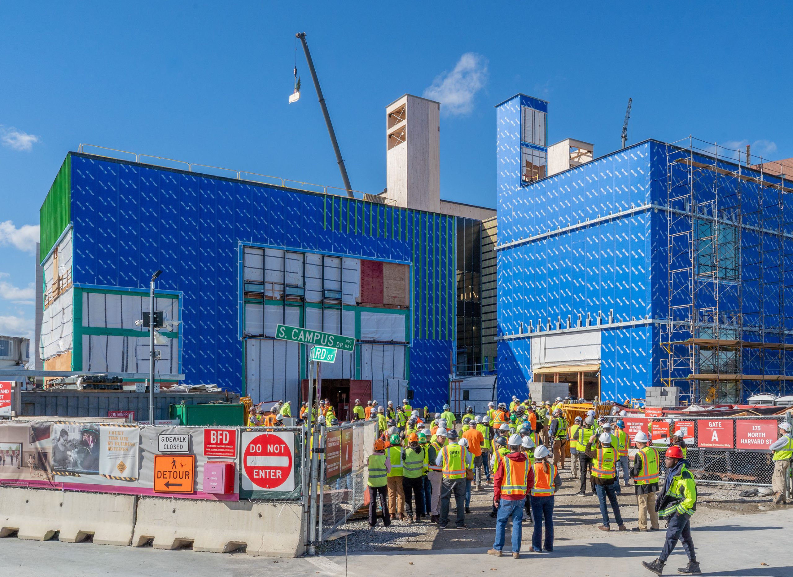 Topping Off Held for New Home of the American Repertory Theater at ...